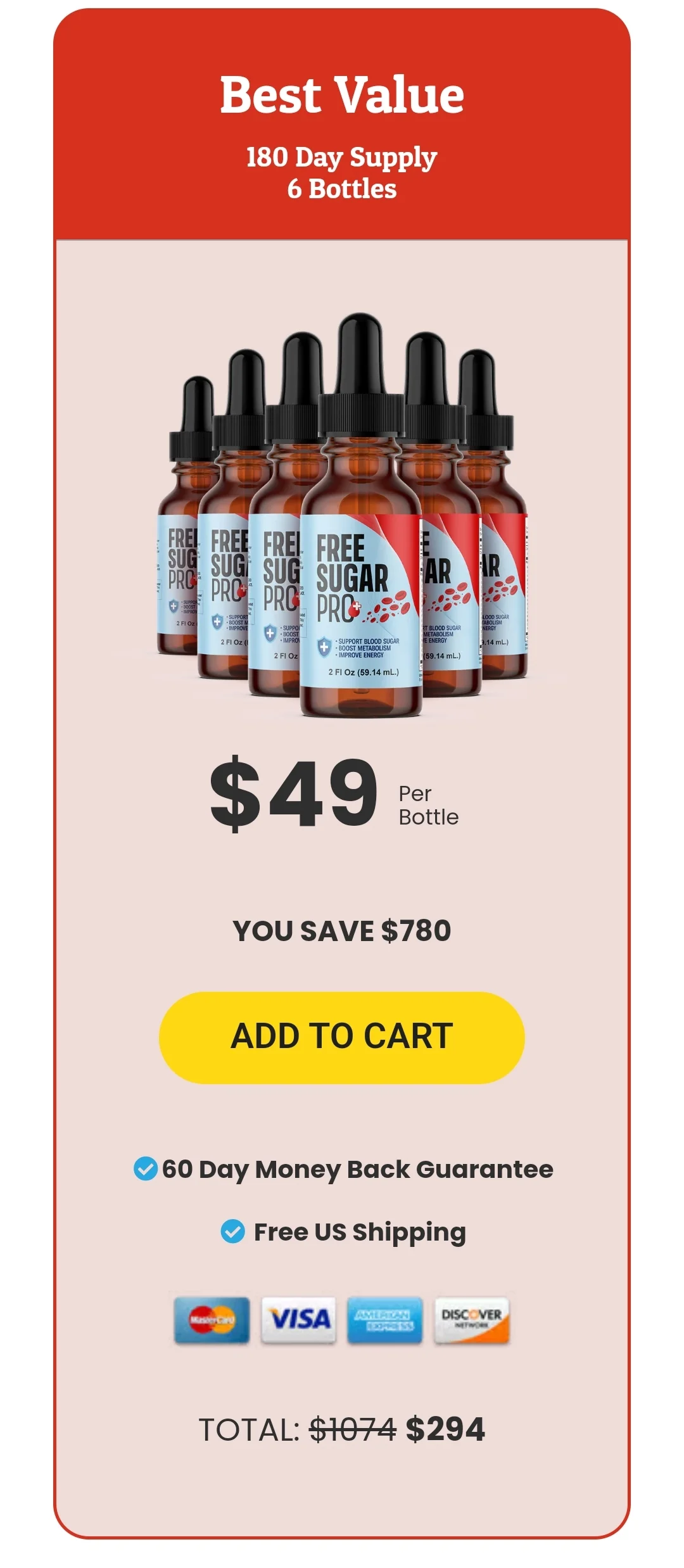 Free Sugar Pro™ - Official Site - Get $780 OFF Today Only!
