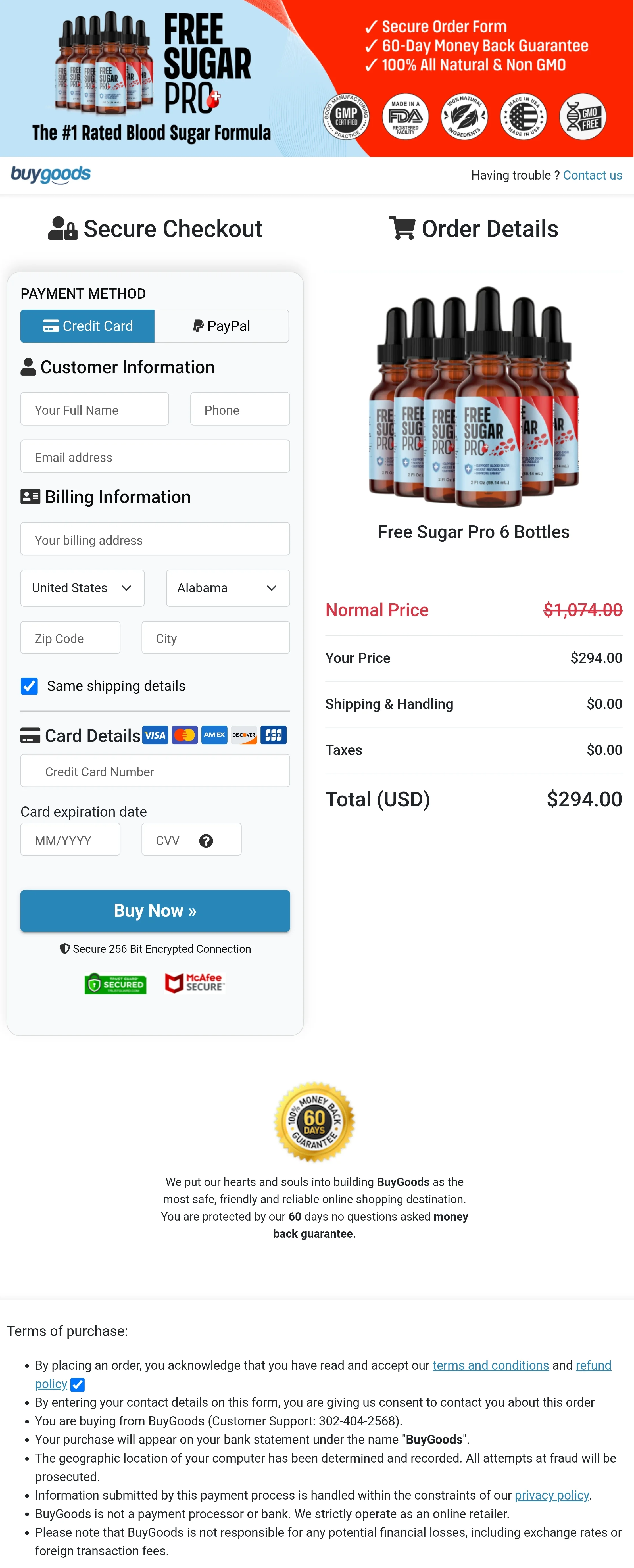 Free Sugar Pro™ - Official Site - Get $780 OFF Today Only!